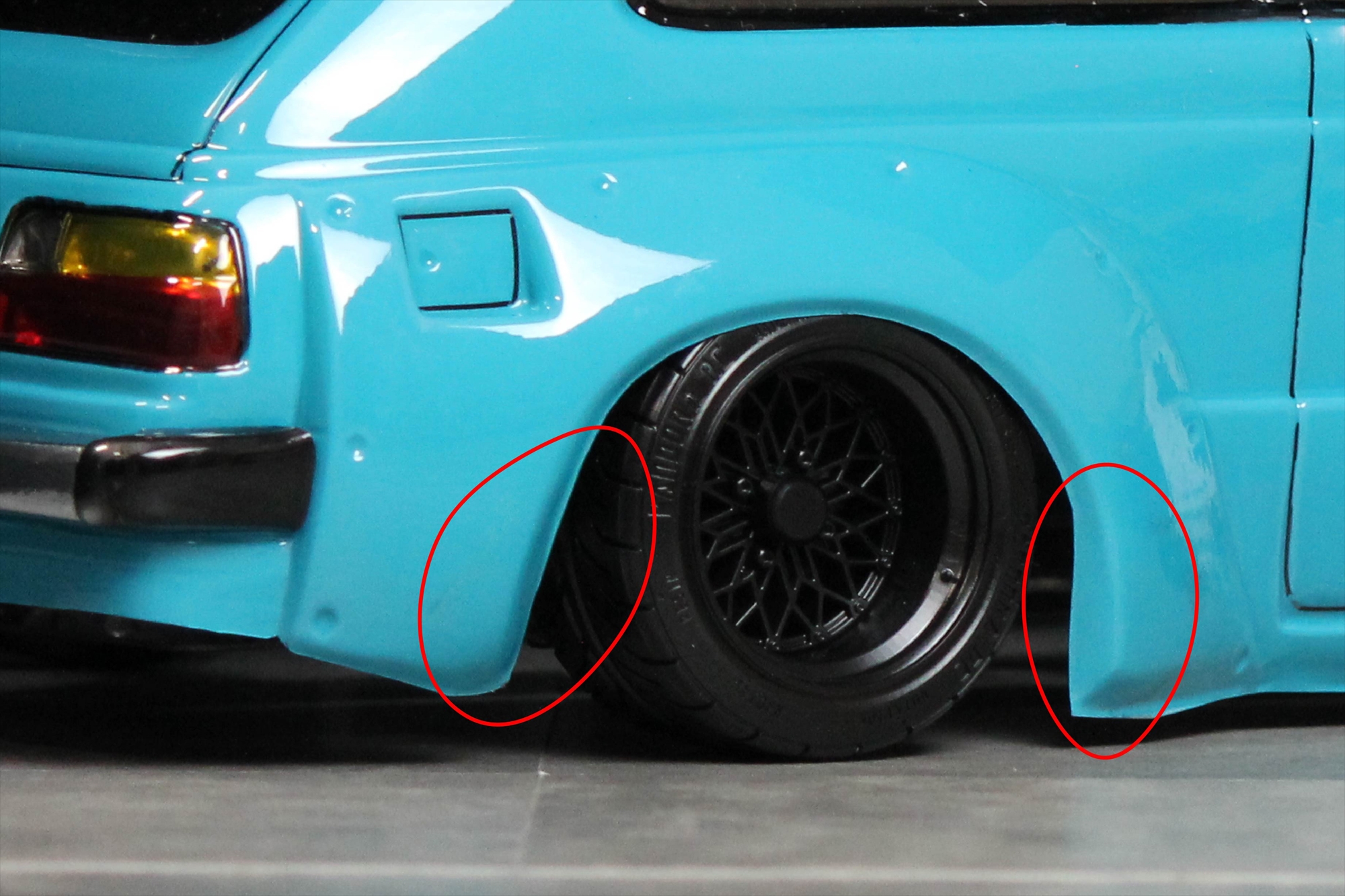 【カットライン解説】Toyota スターレットKP61前期 N2仕様 | PANDORA RC｜OFFICIAL WEBSITE