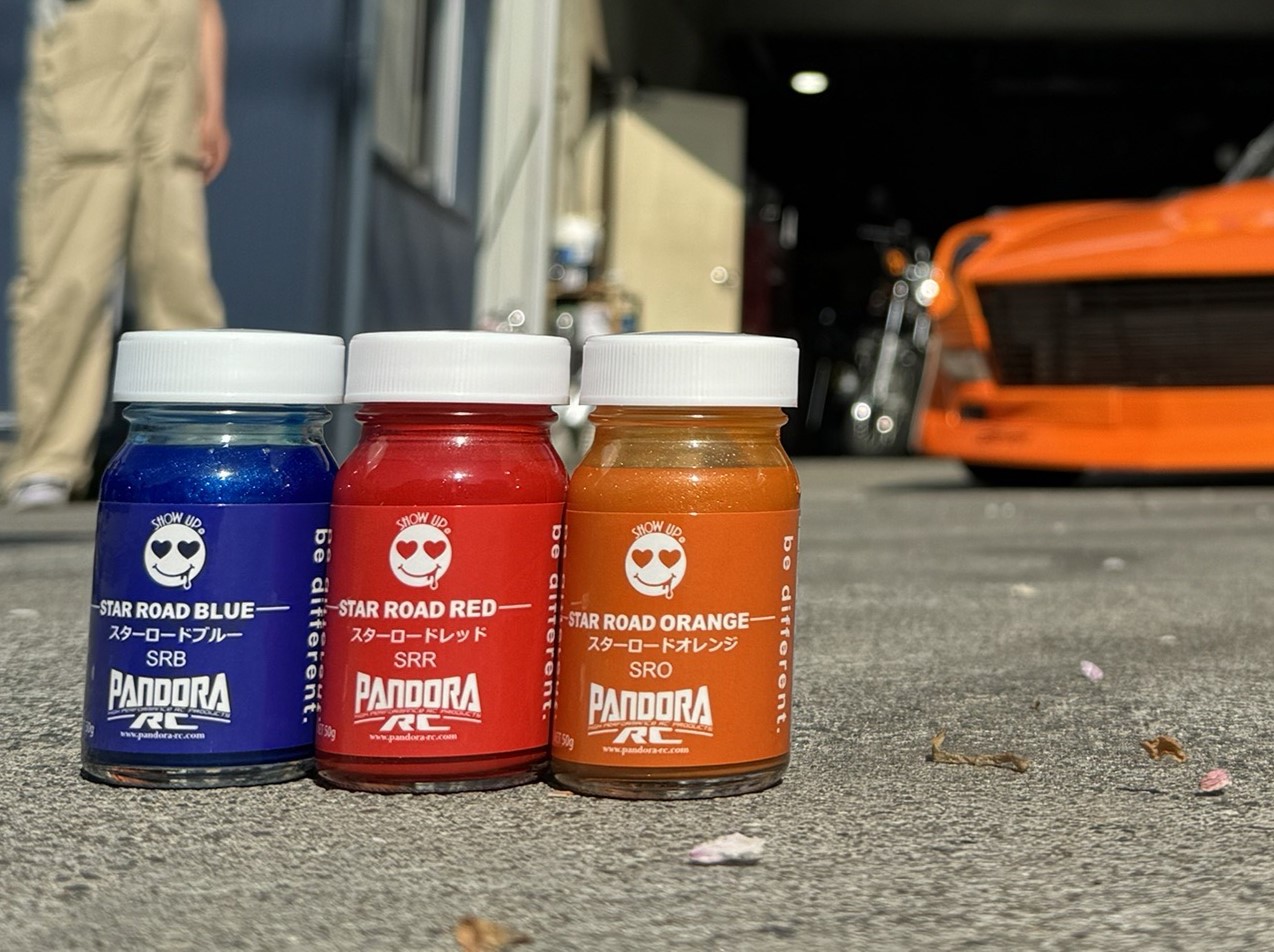 PANDORA RC × SHOW UP コラボ塗料 ＜STAR ROAD公認＞ | PANDORA RC｜OFFICIAL WEBSITE